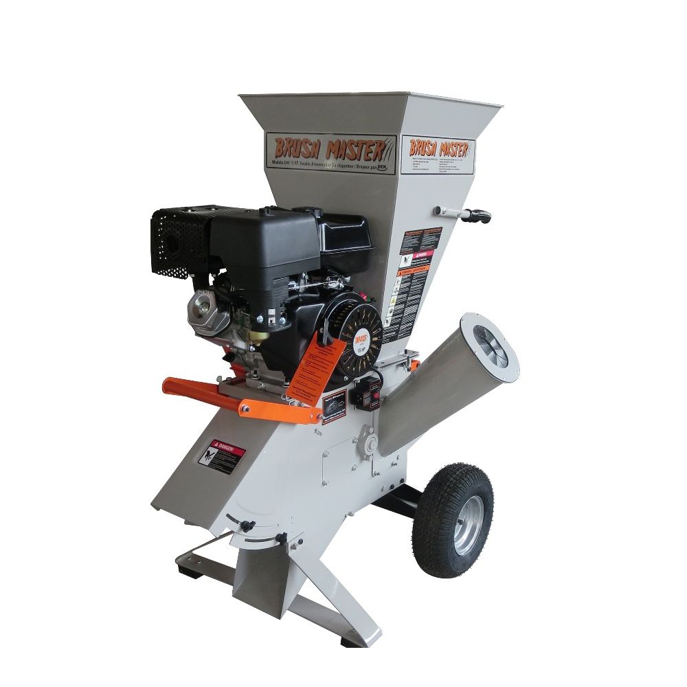 Brush Master Déchiqueteuse de qualité commerciale 15 hp 420cc avec ...