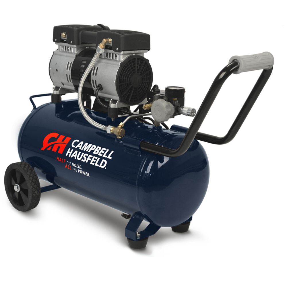 Campbell Hausfeld 8 Gal. Electric Quiet Hot Dog Air Compressor | The ...
