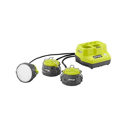 RYOBI 18V ONE+ Cordless Area Light with USB Charger (Tool Only) | The ...