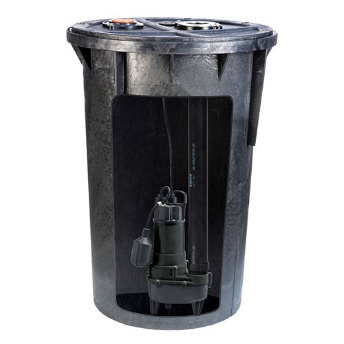 ECOFLO 4 Inch Submersible Well Pump, 1/2HP, 2W | The Home Depot Canada