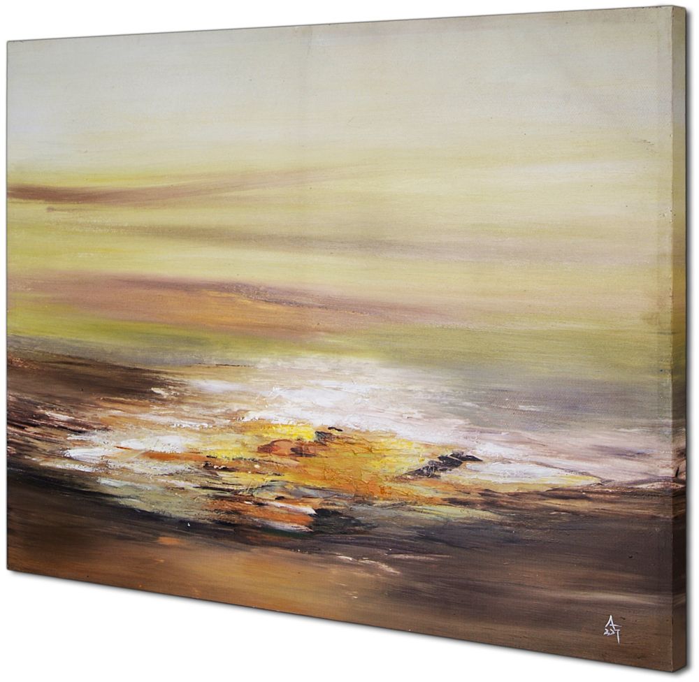 Art Maison Canada Sunrise Abstract by Sanjay B Patel Original Painting ...