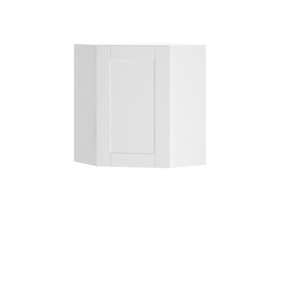 Eurostyle Oxford - Assembled 24 inch x30 inch Diagonal Wall Corner ...