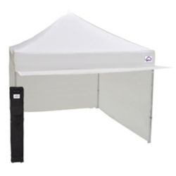 Impact Canopy 10 Feet x 10 Feet Aluminum & Steel Mix Vendor Canopy with ...