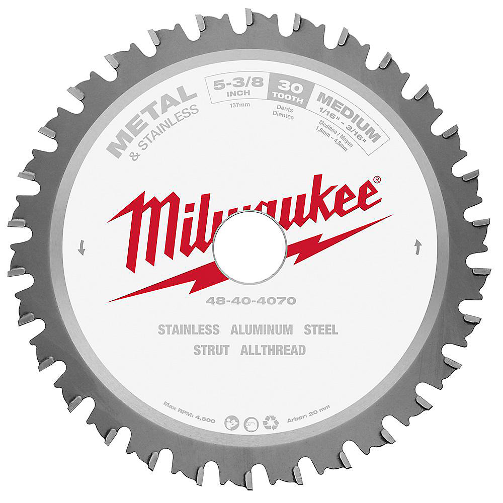 Milwaukee Tool 5 3 8 inch X 30 Teeth Ferrous Metal Cutting Circular Saw milwaukee-tool-5-3-8-inch-x-30-teeth-ferrous-metal-cutting-circular-saw