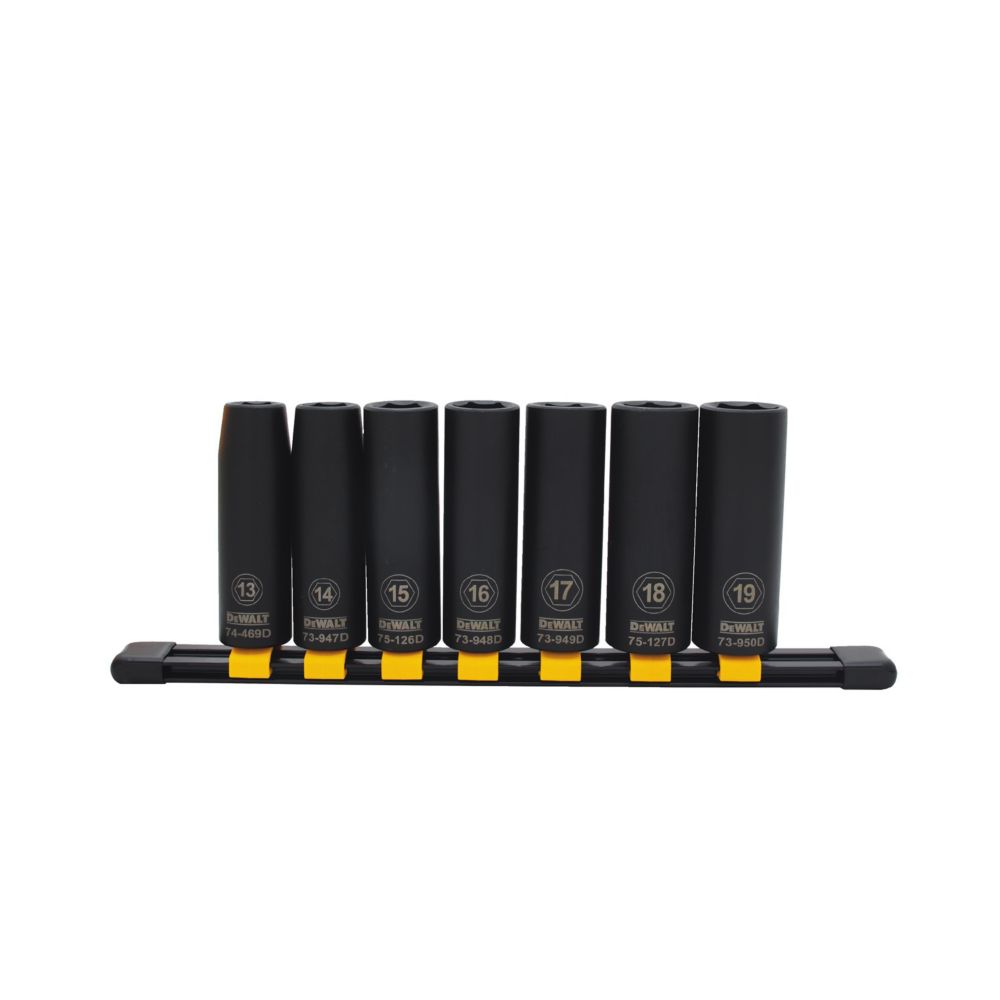 DEWALT Deep Impact Socket Set (Metric) (7 Piece) | The Home Depot Canada