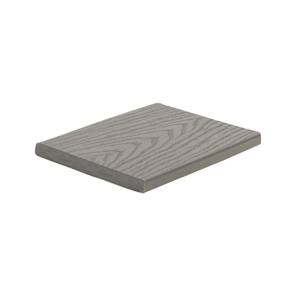 Trex 12 Ft. - Select Composite Capped Fascia Pebble Grey - 1 inch x 8 ...
