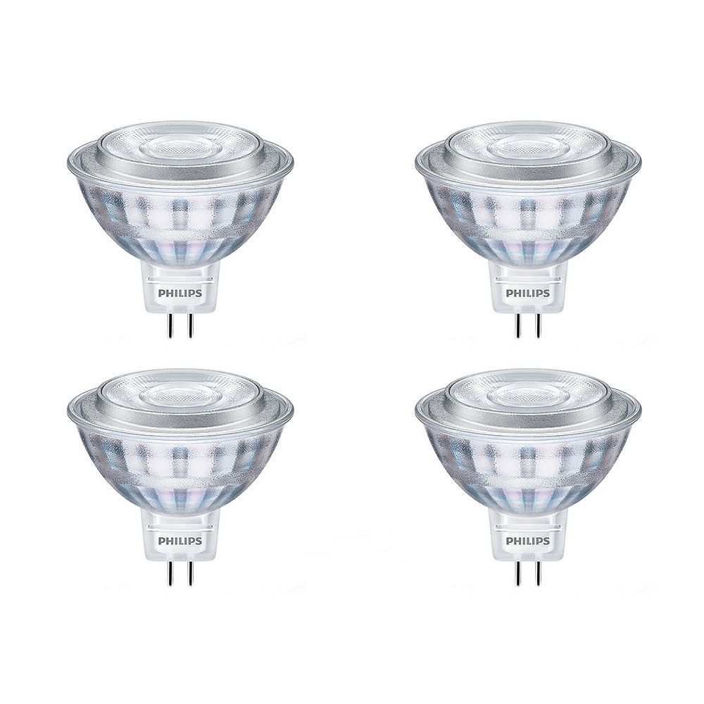 Philips 35W Equivalent White Glass MR16 LED Light Bulb (4-Pack) | The ...