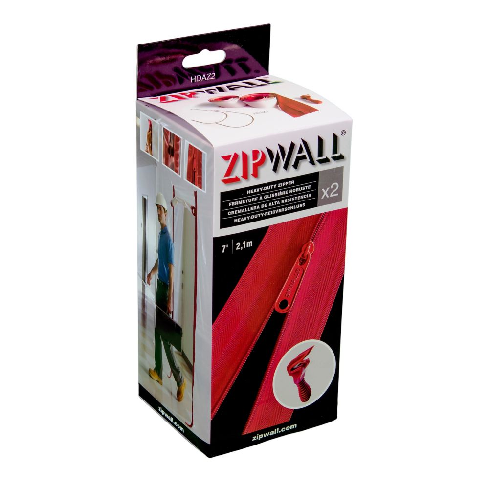 Zipwall HDAZ2 Heavy-Duty Adhesive Zipper Kit | The Home Depot Canada