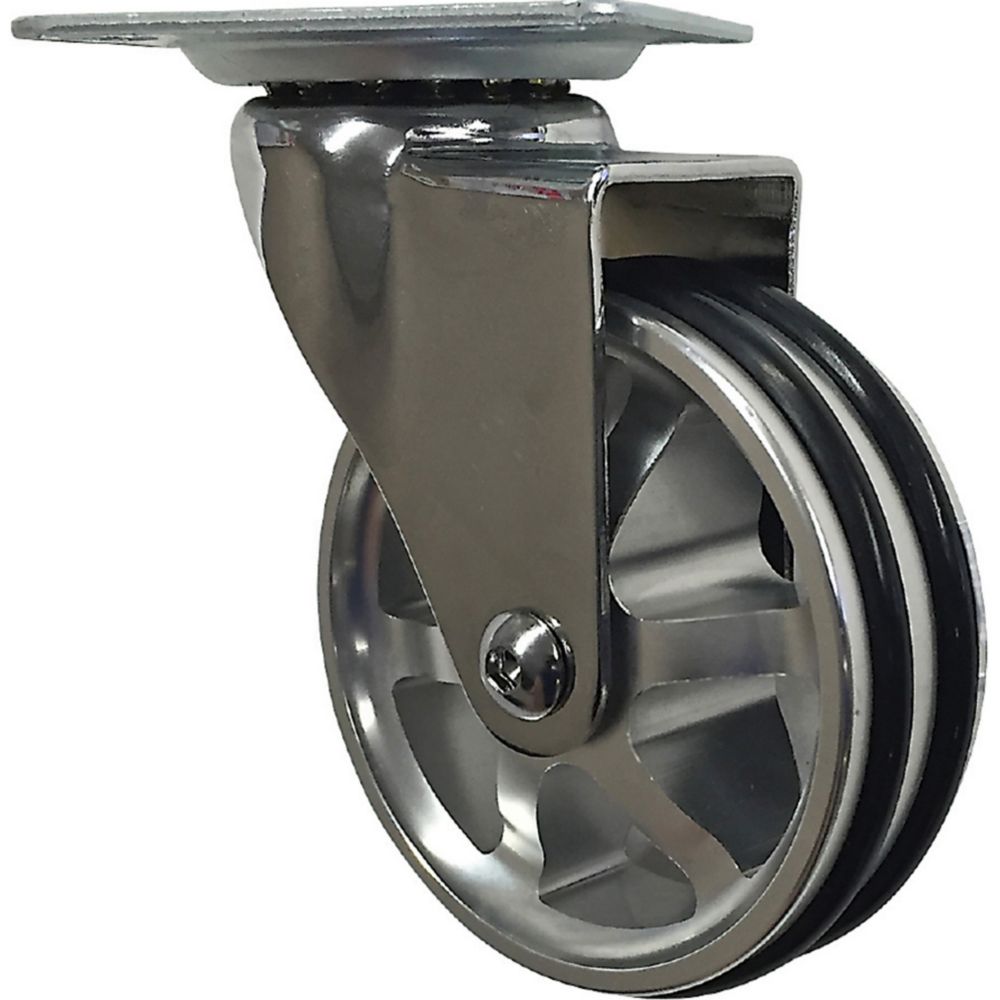 Shepherd Hardware Designer Premium Series 3-inch Mag Designer Caster ...