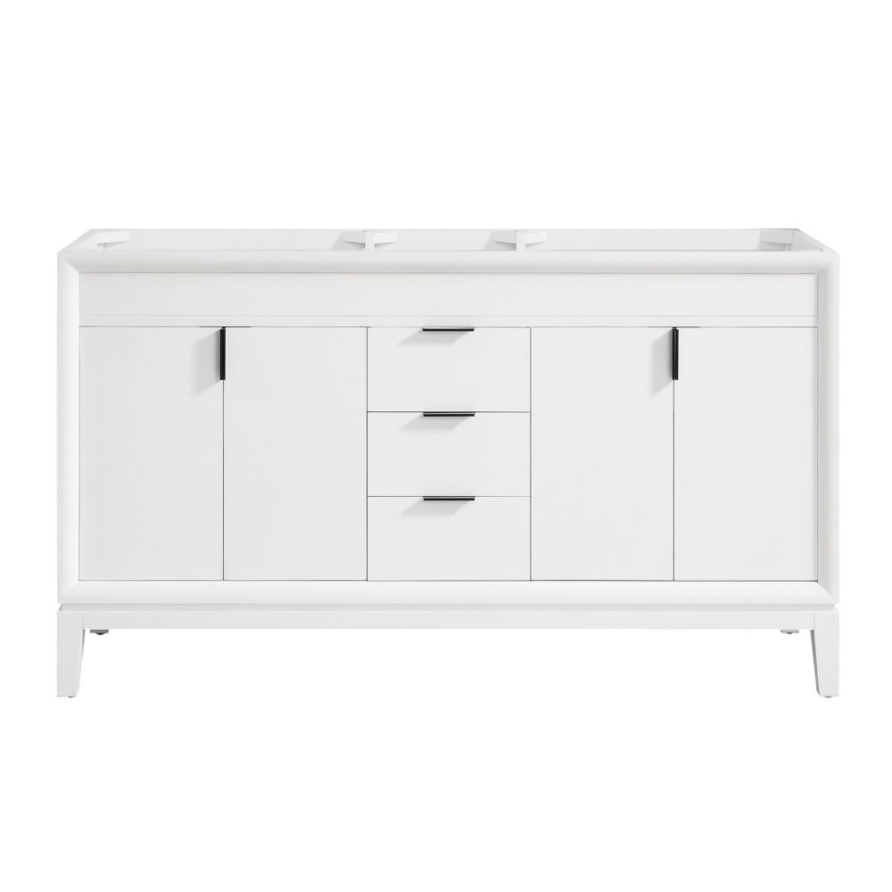 Avanity Emma 60 inch Vanity Only in White | The Home Depot Canada