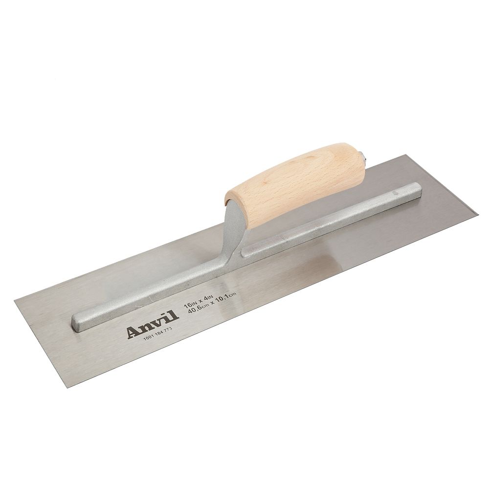 ANVIL 16-inch x 4-inch Finishing Trowel | The Home Depot Canada