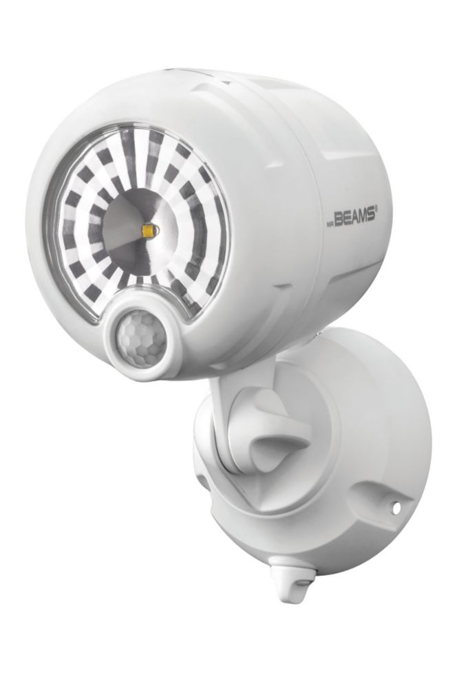 Mr. Beams Wireless Motion Sensor LED XT Spotlight - White - 200 lumens ...
