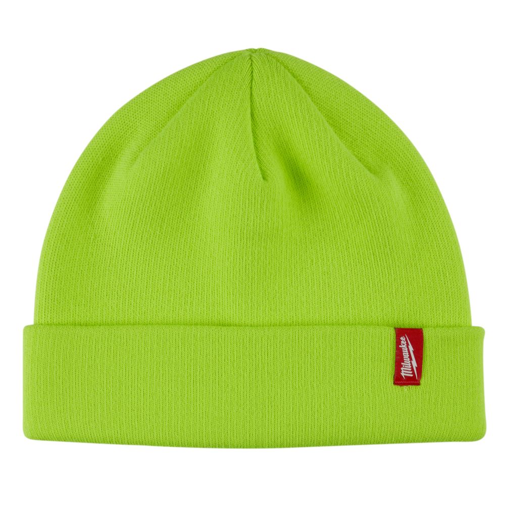 Milwaukee Tool Men's High-Visibility Fleece Lined Cuffed Knit Hat | The ...