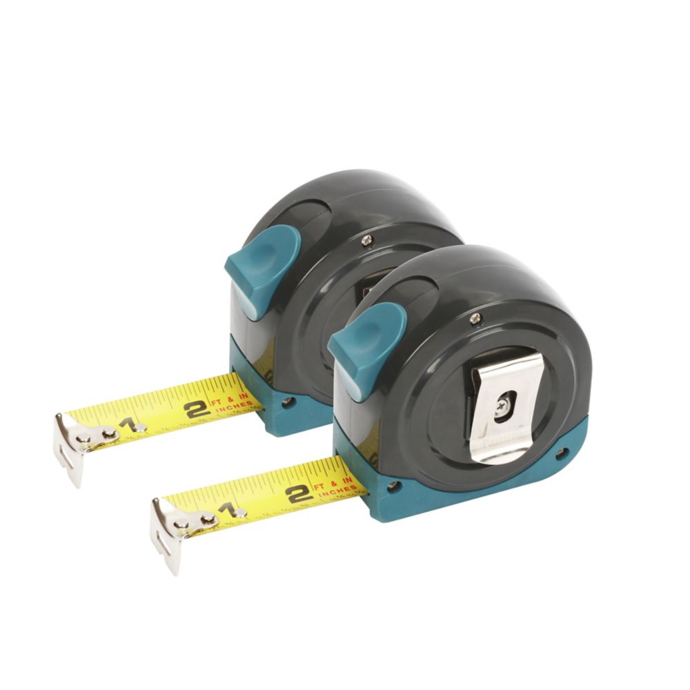 2 Piece Tape Measure Set 25 Ft And 25 Ft