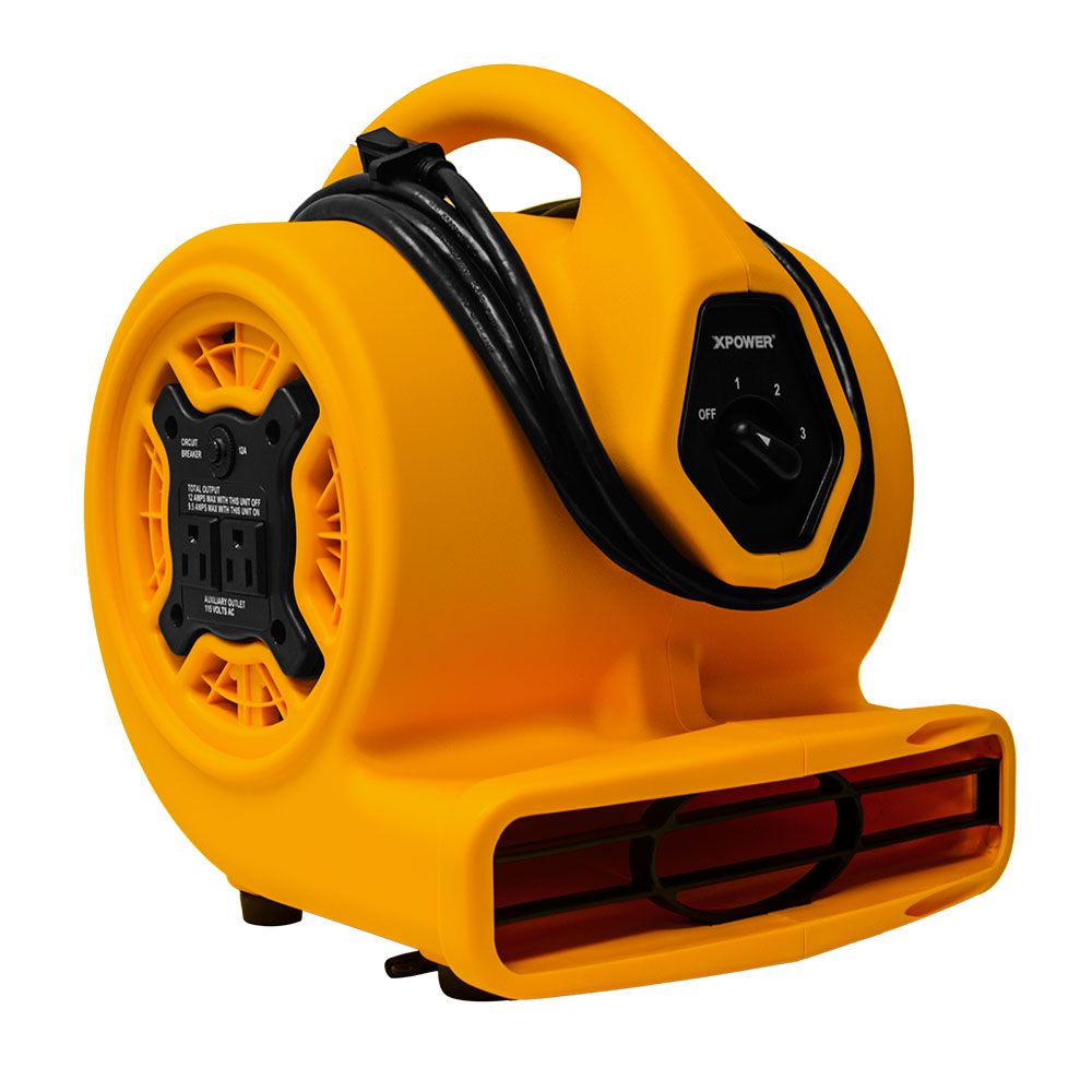XPOWER 1/5 Hp Compact Air Mover With Daisy Chain | The Home Depot Canada