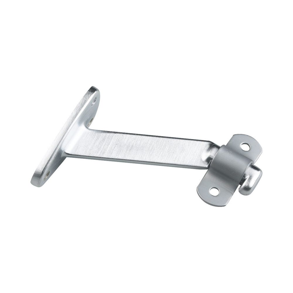 Onward 4-1/16 inch Extended Arm Heavy-Duty Handrail Bracket, Brushed ...
