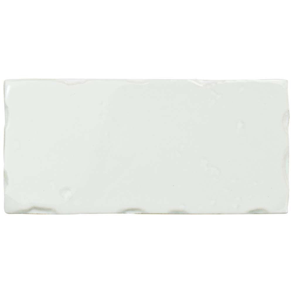 Merola Tile Novecento Subway Blanco Viejo 2-1/2-inch x 5-1/8-inch ...
