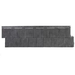 Novik NovikShake RS - Rough Sawn Shake in Anthracite (48.84 Square Feet ...