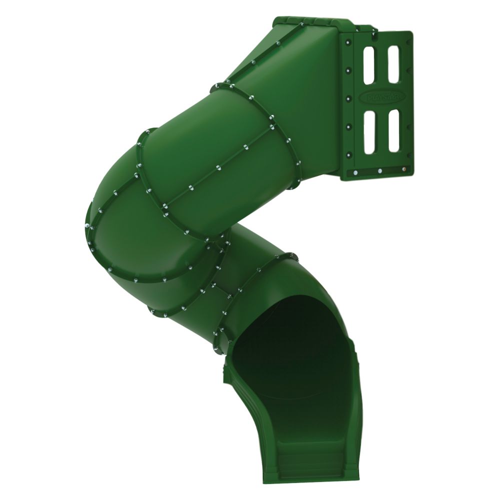 Playstar Spiral Tube Slide - Green, 300°, 5 ft. | The Home Depot Canada