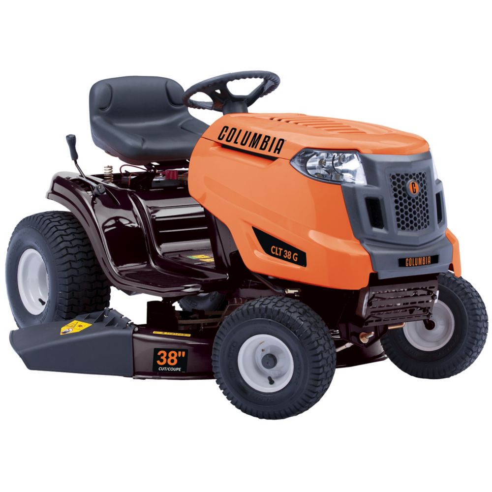 Columbia 38-inch Lawn Tractor, Side Discharge - 439cc Engine | The Home ...