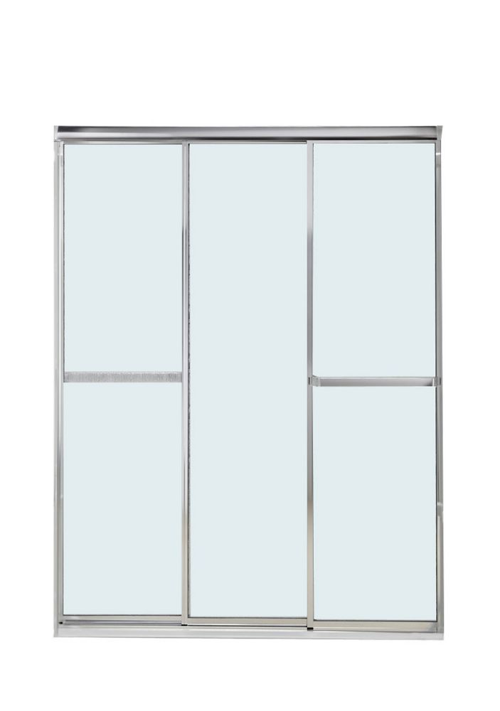 Mirolin TD54 Tri Panel Door Plain Silver | The Home Depot Canada