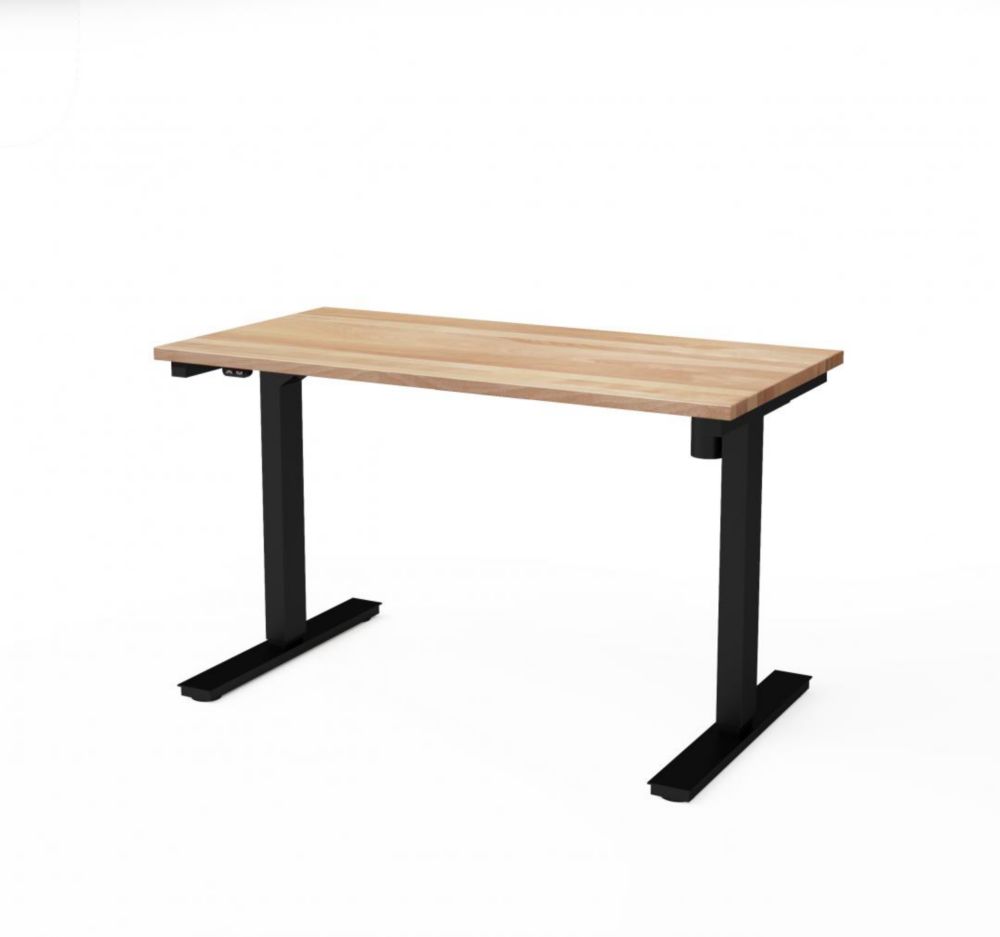 Bestar 24 inch x 48 inch Electric Height Adjustable Table with Solid ...