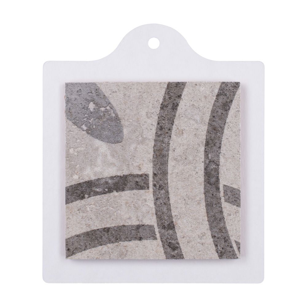 Merola Tile Sample - Llanes Jet 6-inch x 6-inch Ceramic Floor and Wall ...