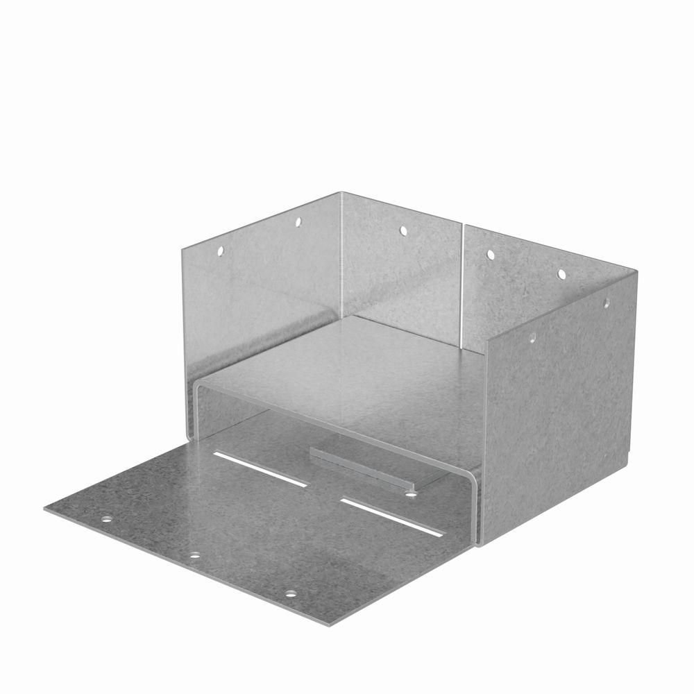 Simpson Strong-Tie ABW ZMAX Galvanized Adjustable Standoff Post Base ...