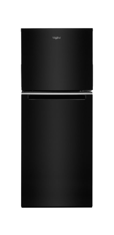 Whirlpool 24-inch W 11.6 cu. ft. Top Freezer Refrigerator in Black ...