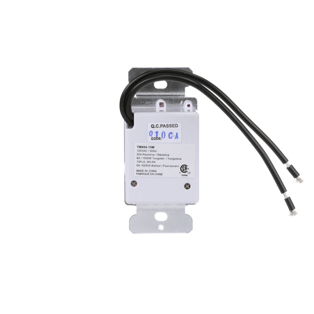 Southwire 15-Minute In-Wall Spring Wound Countdown Timer Switch, White ...