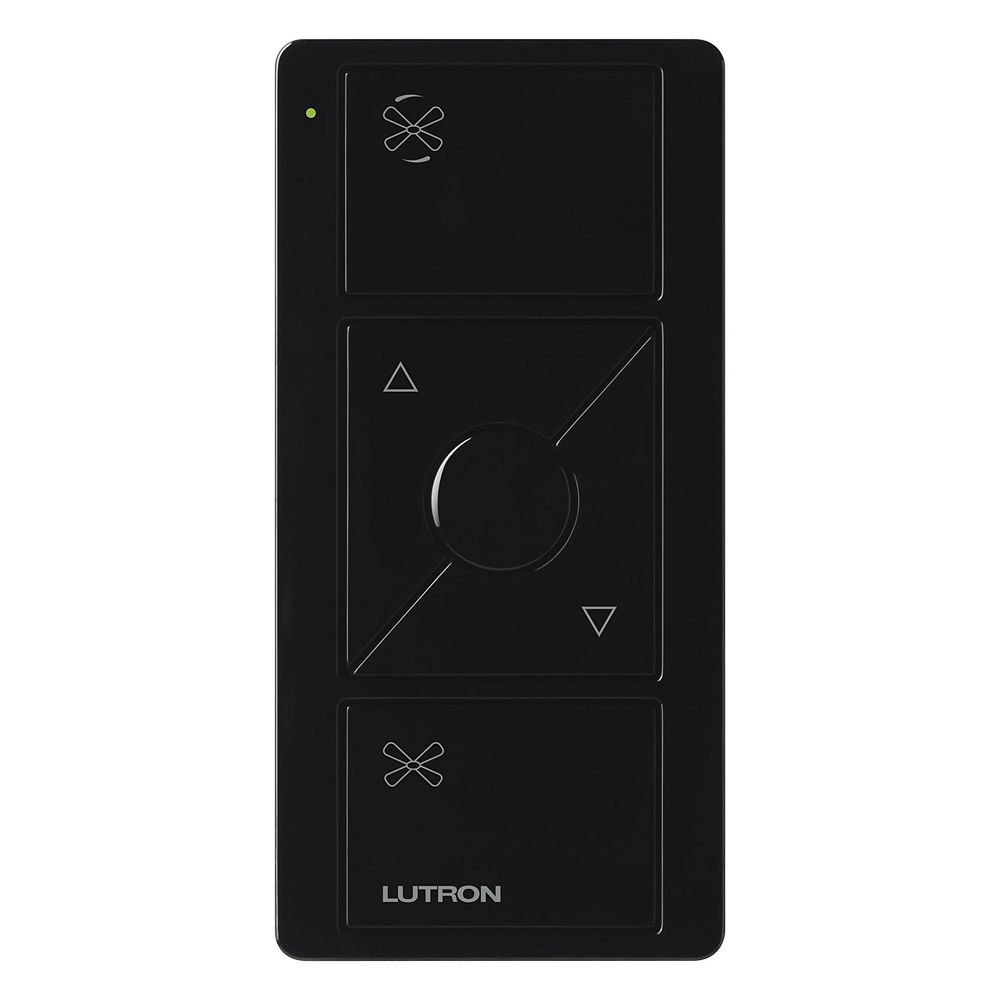 Lutron Pico Remote for Caseta Wireless Smart Fan Speed Control, Black ...