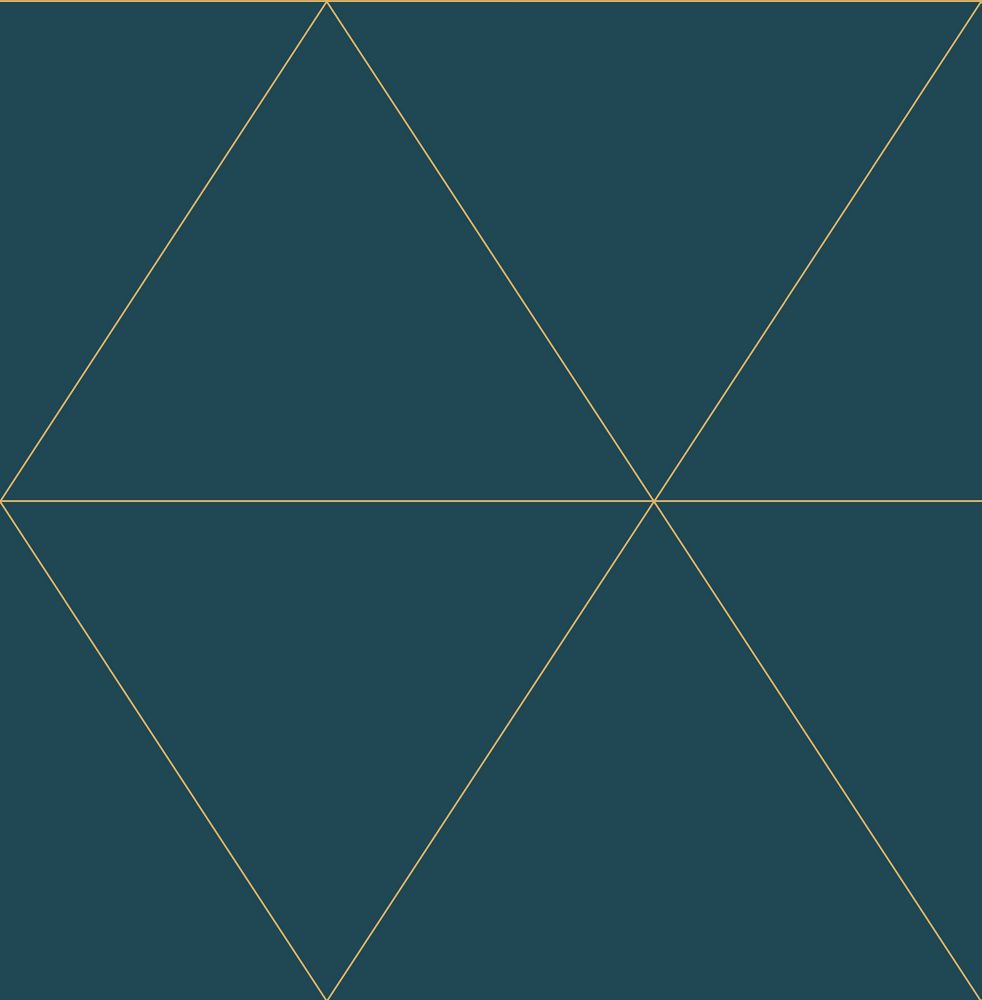 A-Street Prints Twilight Teal Geometric Wallpaper | The Home Depot Canada