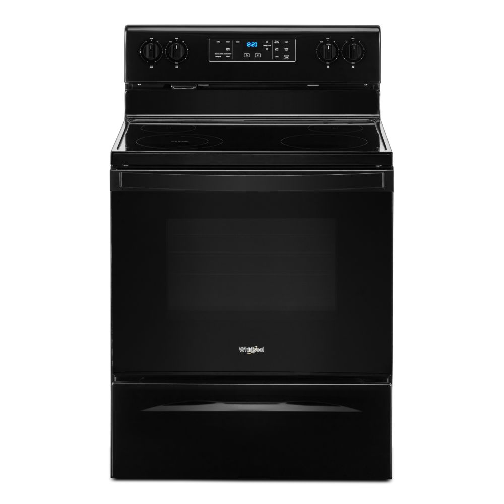 Whirlpool Cuisinière électrique de 5,3 pi3 avec four autonettoyant en ...