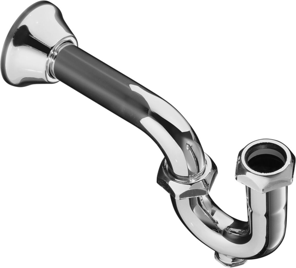 KOHLER Siphon en P ajustable avec long tuyau de sortie, 1/4 x 1 1/4 po ...