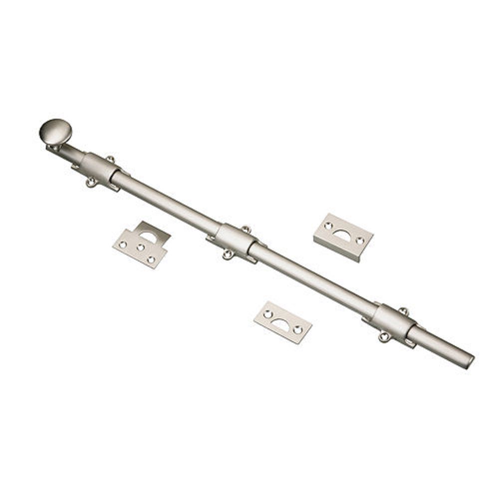 Onward 18 in (457 mm) Surface Bolt, Brushed Nickel | The Home Depot Canada