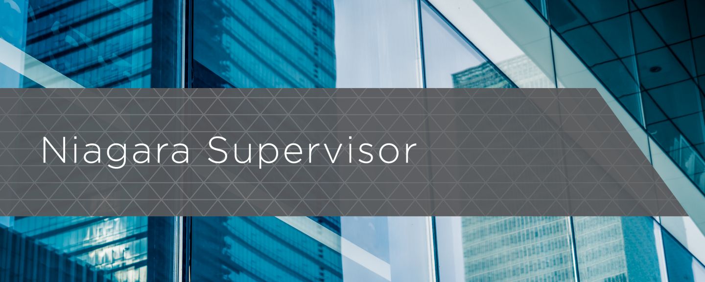 Niagara 4 Supervisor | N4 | Tridium