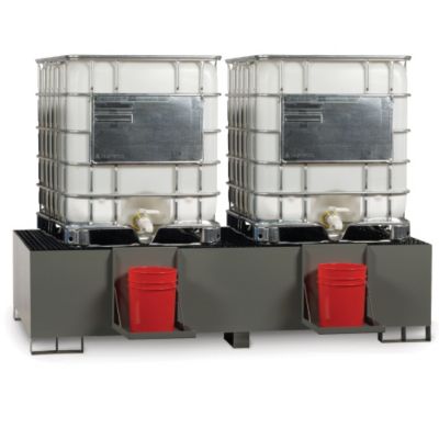 Relius Solutions Double Ibc Containment Basin – 51x99x23″ (sst-ibc-2 ...