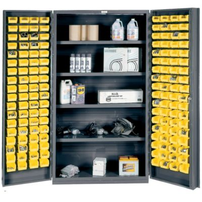 Durham 48″w Jumbo 144-bin Combination Security Cabinet – 48x20x84 ...