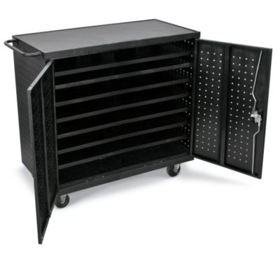 Luxor | H. Wilson Laptop Computer Workstation And Storage Cabinet ...