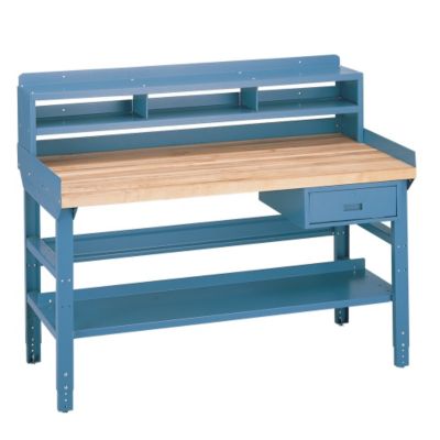 Edsal Premier-quality Workbench – Deluxe Bench – 72×30″ Top – Plastic ...