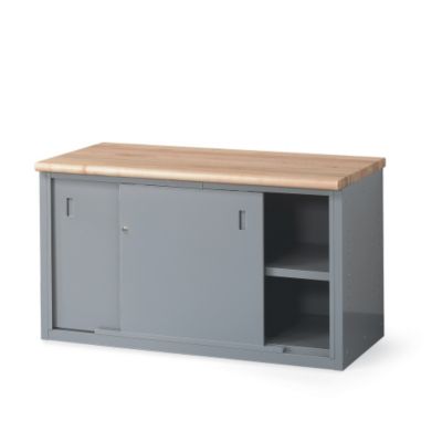 Lyon Cabinet-style Workbench – 60x28x34″ – With Doors – Laminated ...