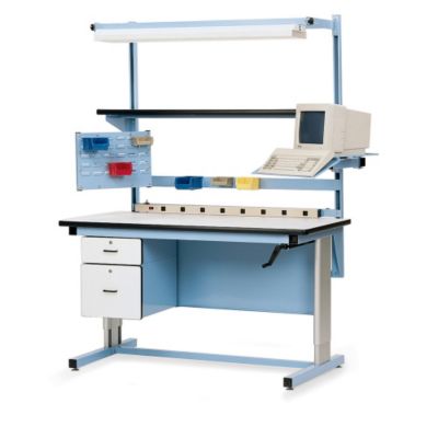 Pro-line Ergo-line Assembly Workstation – 72×30″ Plastic Laminate Top ...