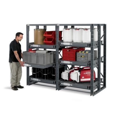 Relius Solutions Roll-out Shelf Rack – 56x48x72″ – Add-on Unit | Quidoo