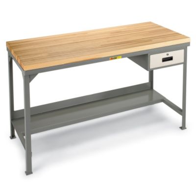 Little Giant 3000-lb. Capacity Workbench With 1-3/4″ Thick Hardwood Top ...