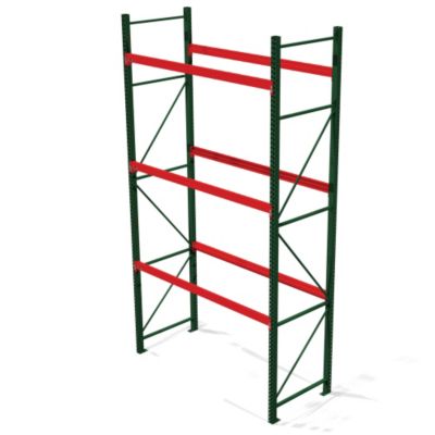 Steel King Structural Pallet Rack – Complete Unit – 96″wx48″dx144″h – 4 ...