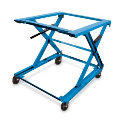 Vestil Spring-lift Mobile Pallet Stands – 1500-lb. Capacity – Blue | Yonte