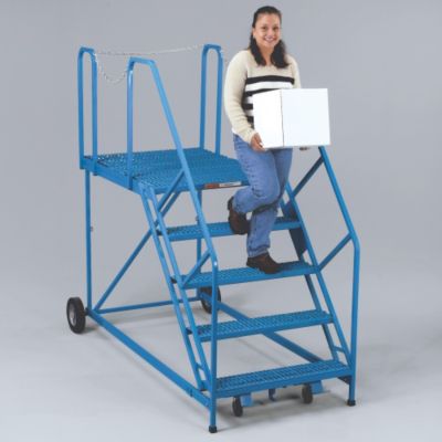 Relius Elite Truck/dock Ladders With 50-degree Safety Angle – 5 Steps ...