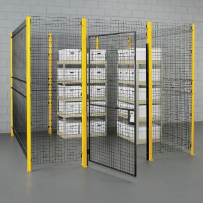 Husky Ez-matrix Complete Wire Enclosure – 3 Sides – 12’wx8’dx8’h | Abaxo
