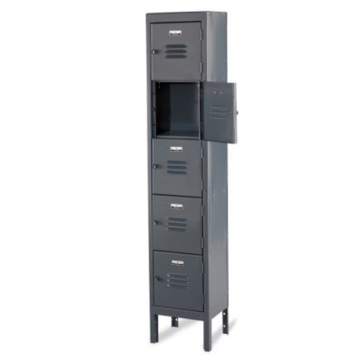 Edsal 5-tier Steel Locker – 12x15x12″ Openings – 3 Lockers Wide ...