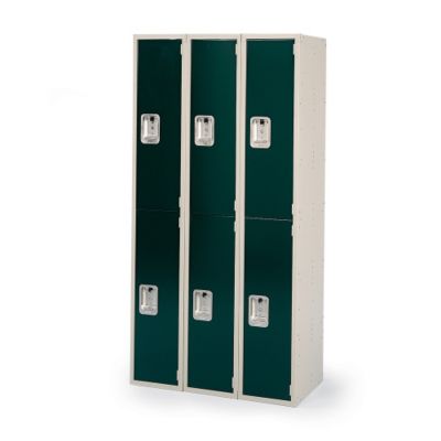 Lyon High Design Series 2-tier Locker – 12x18x36″ Openings – 3 Lockers ...